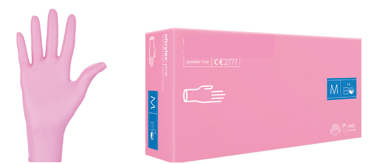 Gants Nitrile Roses - Blog matériel médical
